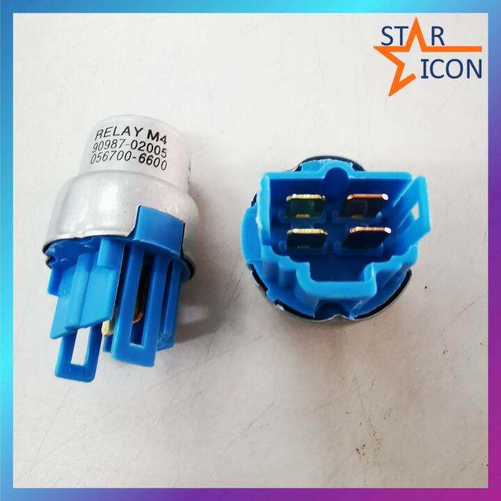 24v 4pin Lamp Relay Aircond Relay 90987-02005 / 056700-6600 Truck Lorry ...