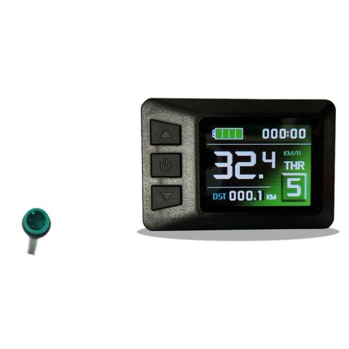 Electric Bicycle KT-LCD7C Intelligent Display E-Bike LCD Control Panel ...