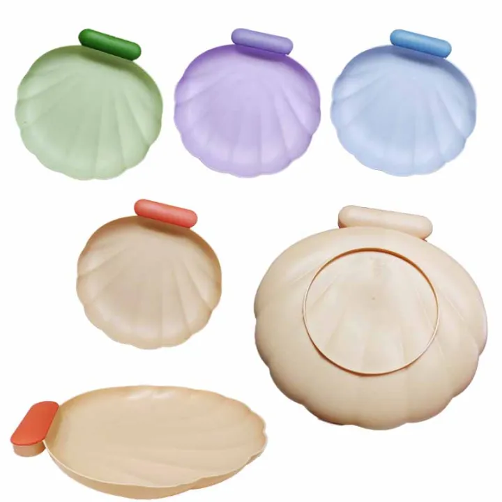 Ecoplanet#New Japanese style wheat straw plastic bowl fish plate set ...