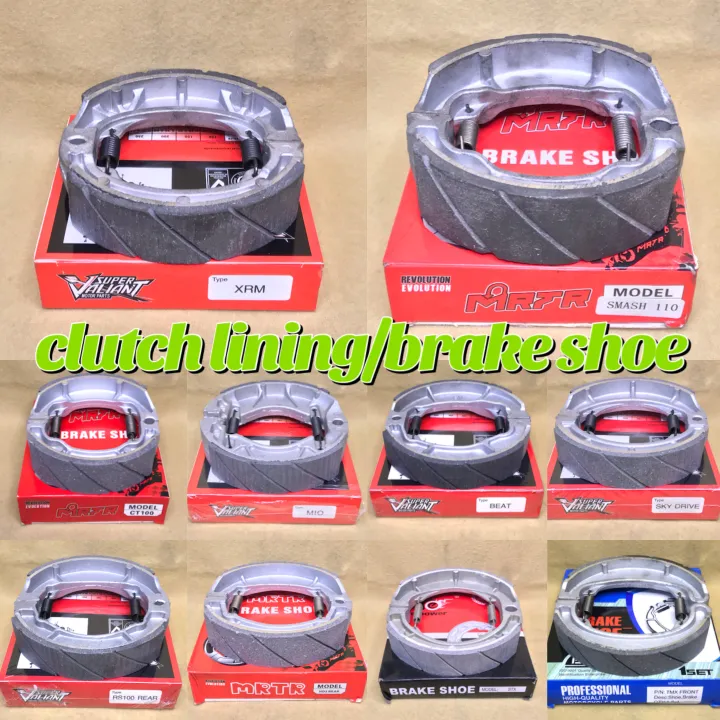 Motorcycle Brake Shoe (super valiant/ttgr/mrtr/hjg/fir power brand ...