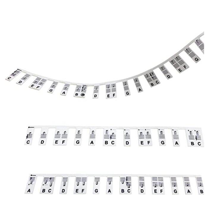 Detachable Piano Keyboard Note Label, 88 Keys Piano Note Guide and ...