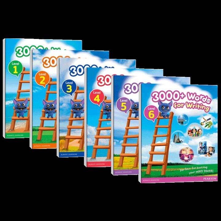 Pearson 3000 + words for writing 1-6 English original Hong Kong Primary ...