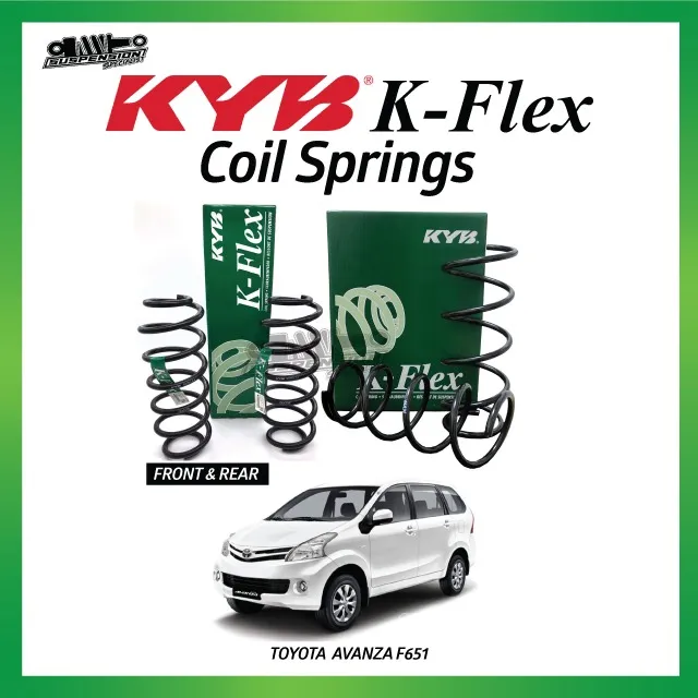 TOYOTA AVANZA F651 / F652 (2013~) FRONT / REAR / SET COIL SPRING ...