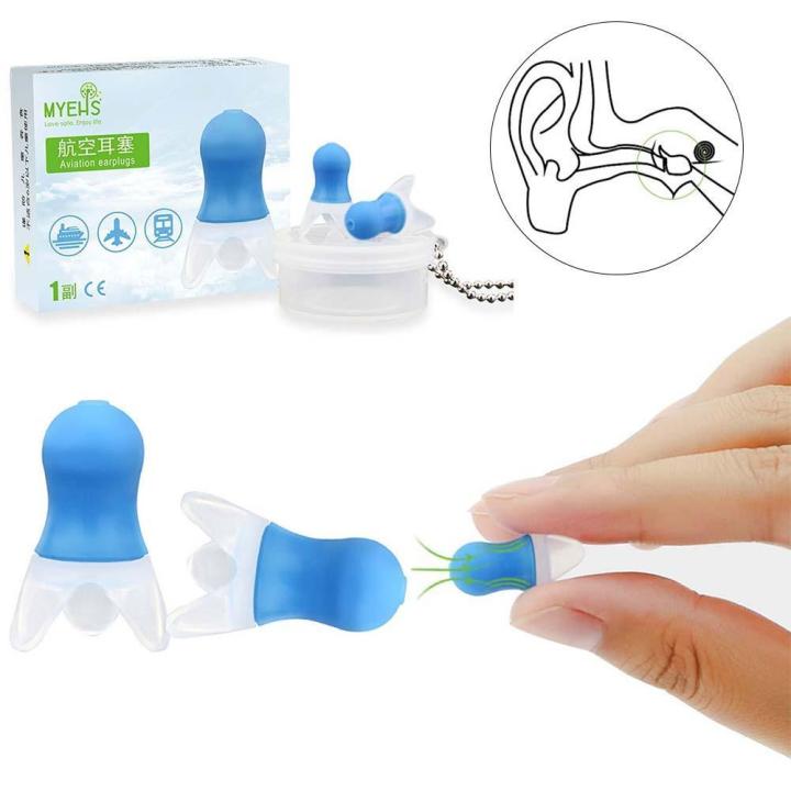 Flightguard Airplane Pressure Relief Earplugs Soft For Flying plugs ...