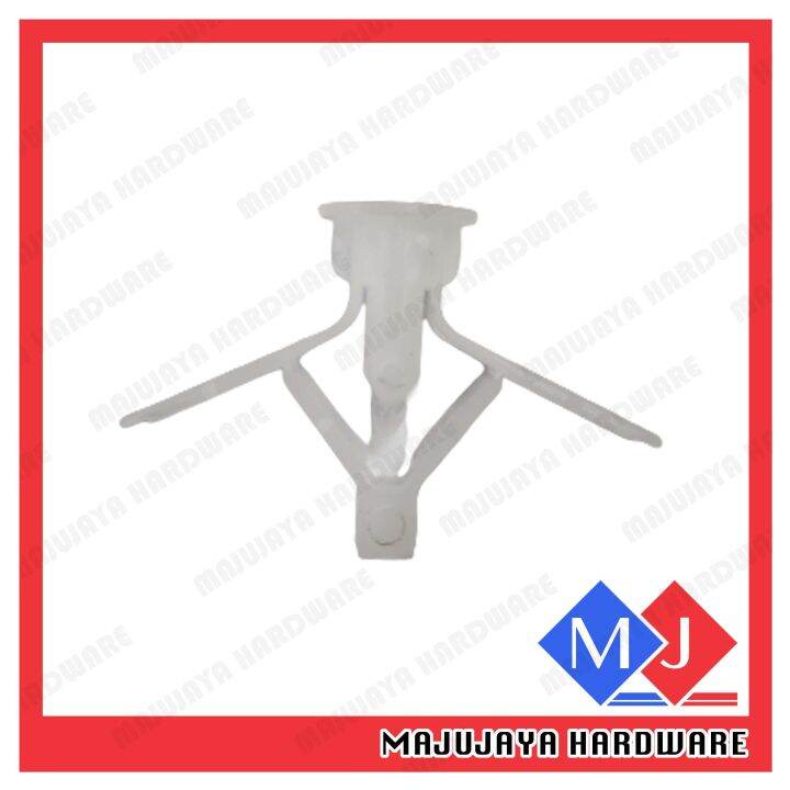 PVC Partition Wall Plug Butterfly Wall Plug Nylon Toggle For Plastic ...