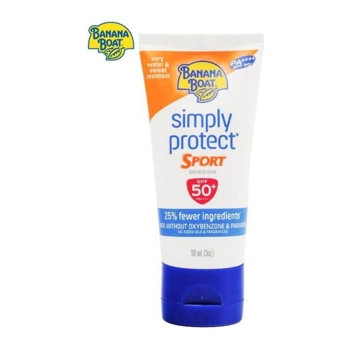 Bananaboat Simply Protect Sport Sunscreen Lotion SPF50 | Lazada PH