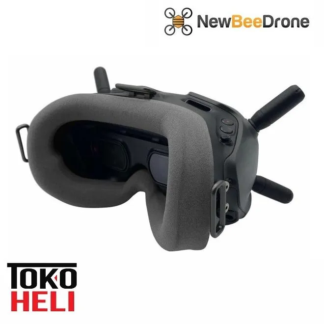 Newbeedrone Max Comfort Goggle Foam Dji Fpv Goggles V1 V2 Black ...