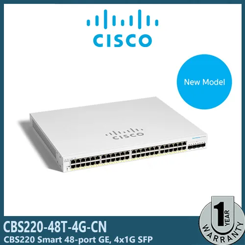 CBS220-48T-4G-CN Cisco Business Switch CBS220-48T-4G Ethernet Switch ...