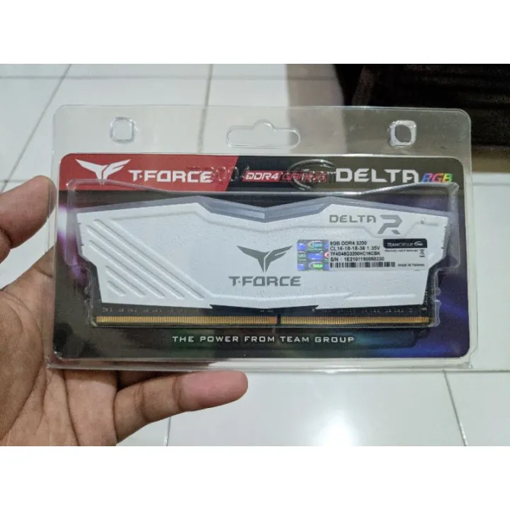 Team Group Tforce Delta RGB 8gb 3200mhz DDR4 Gaming Desktop Memory ...