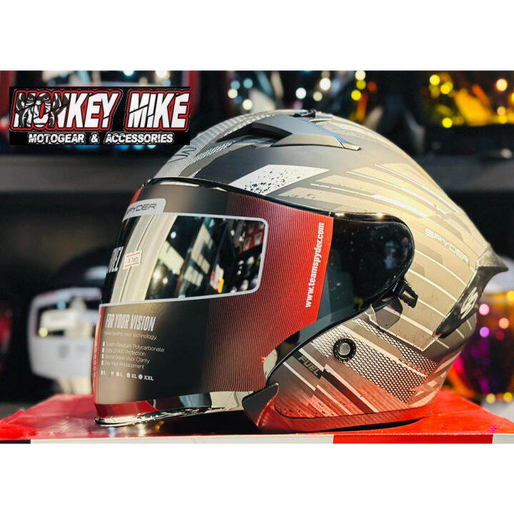 Spyder Fuel Half-face Helmet | Lazada PH
