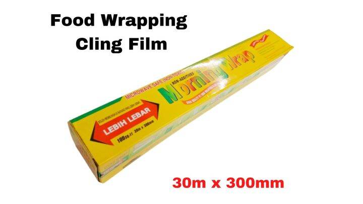 High Quality Food Wrapping Cling Film/ Plastic Wrap/ Cling Wrap 30m*0 ...