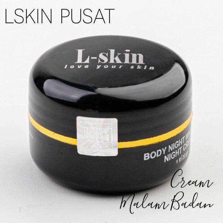 lskin / Lskin / L-Skin Cream Malam Whitening 30 GRAM Badan | Lazada ...