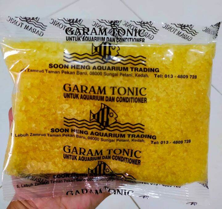 [500g] Garam Tonic Kuning Anti Bakteria - Yellow Anti Bacterial ...