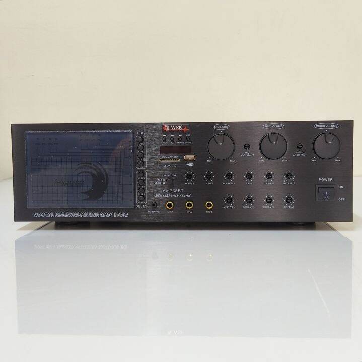 Centrix WSK AV-735 USB/BT/FM Professional Digital Karaoke Mixing Amplifier | Lazada PH