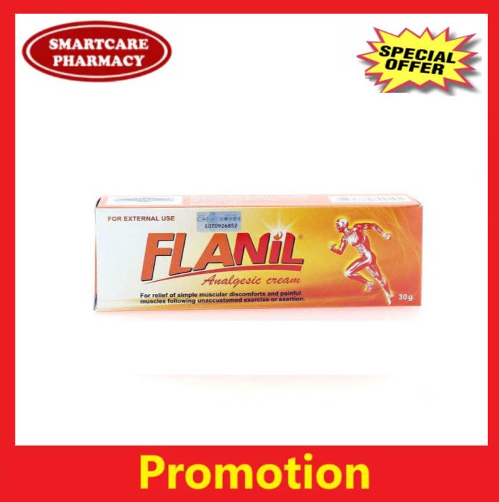 Flanil Analgesic Cream 30G - For Muscular Pain & Aches | Lazada