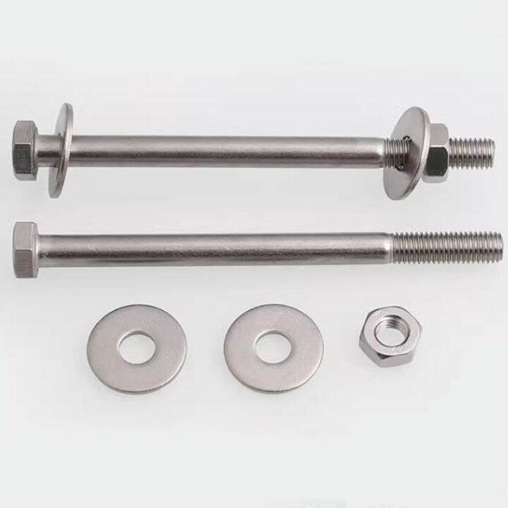 304 Stainless Steel Half Tooth Wall Threading Screw External Hexagonal ...