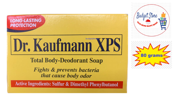 Dr. Kaufmann XPS Total Body Deodorant Soap - 80 grams | Lazada Singapore