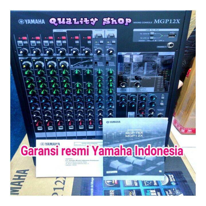 yamaha mgp-12X mixer 12 channel original garansi resmi 1 tahun yamaha ...