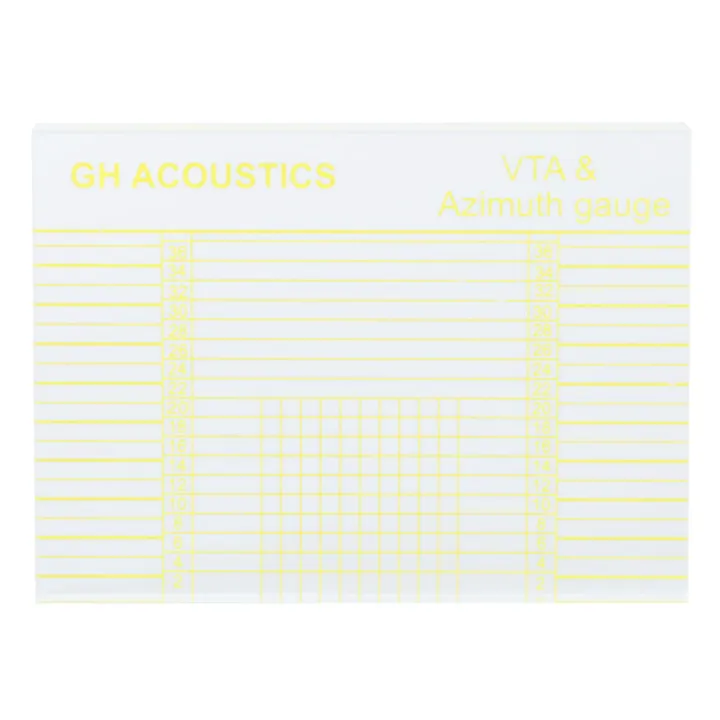 Phonograph Tonearms VTA Azimuth Gauge Alignment Block Ruler Headshell ...