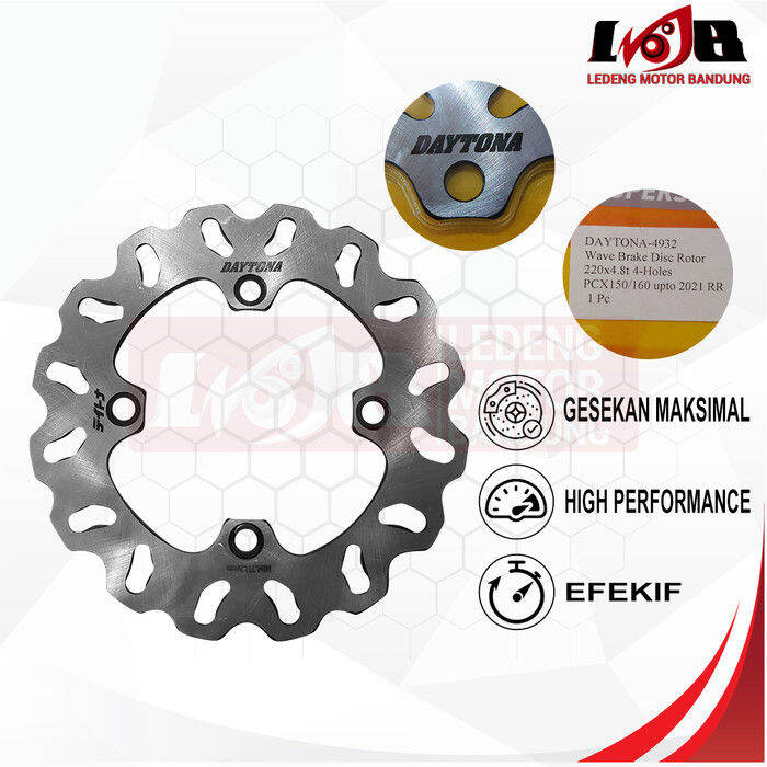 Daytona Piringan Cakram Honda PCX 150 160 Rear Disc Brake Racing ...