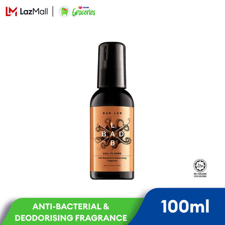 BAD LAB ANTI-BACTERIAL & DEODORISING FRAGRANCE 100ML | Lazada