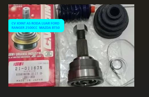 CV JOINT JOIN AS Roda Luar Out FORD RANGER EVREST EVEREST 2500cc 2900cc MAZDA BT50 TDI MODEL ...