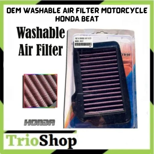 OEM Washable Air Filter Motorcycle HONDA BEAT | Lazada PH
