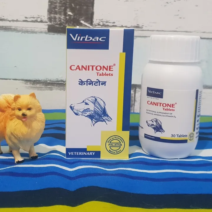 VIRBAC CANITONE NUTRITIONAL SUPPLEMENT FOR DOGS 30 TABLETS | Lazada PH