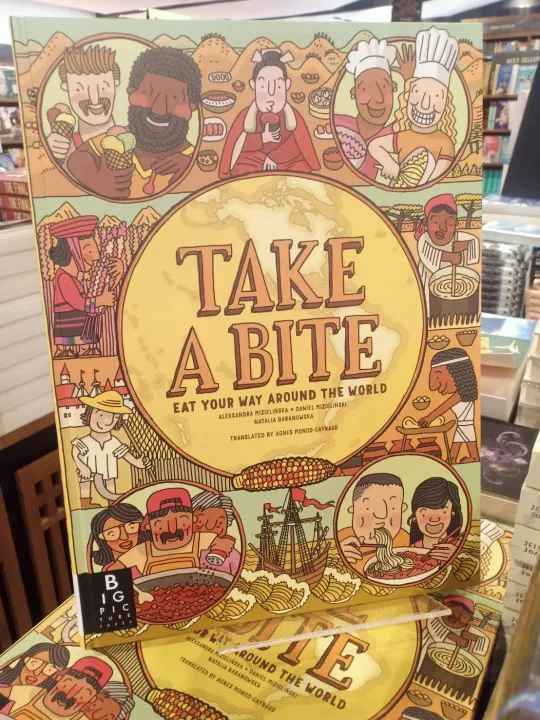 หนังสืออังกฤษ Take a Bite: Eat Your Way Around the World Hardcover ...