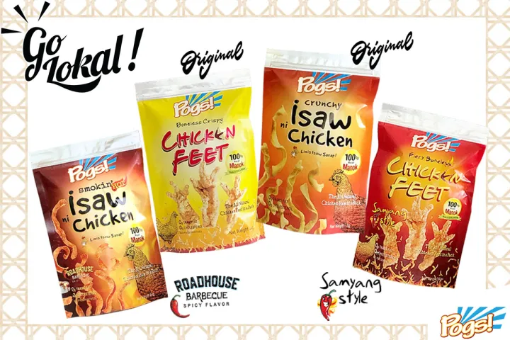 Pogs! Quad-Combo 1 Big Pack (1x 64g Pogs! Original Crispy Boneless ...