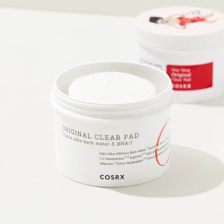 Cosrx salicylic acid coxrs clean cotton piece coxrx corsx moisturizing ...