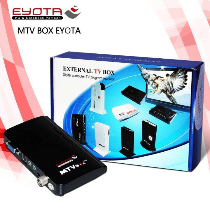 TV TUNER External TV Box Eyota MTV Box FOR Monitor CRT LCD LED | Lazada Indonesia