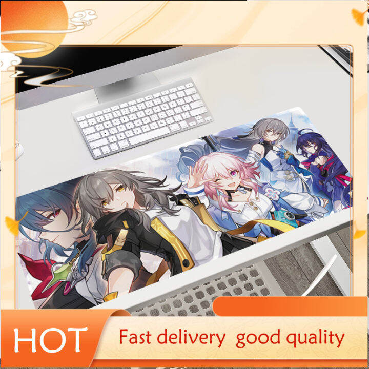 Ika-7 ng Marso Dan Hengda Large Keyboard Anti slip Game Esports Mouse Pad 40X90CM | Lazada PH