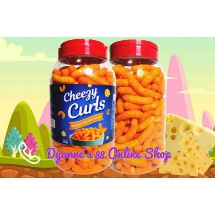 Cheezy Curls Cheese Flavored Snack 300g | Lazada PH