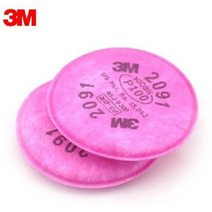 10 Pair 20Pcs 3M 2091 Particulate Filter P100 for 6000, 7000 Series ...