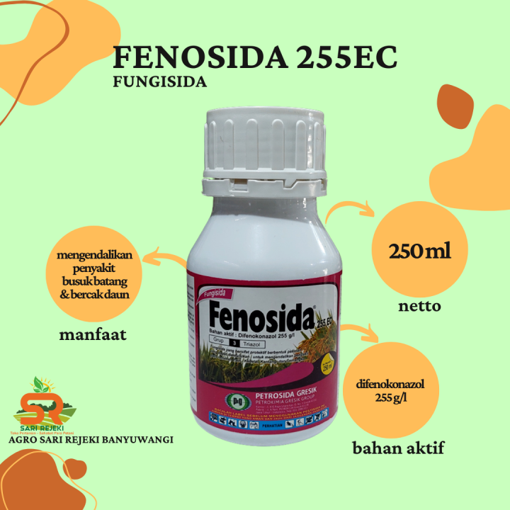 FENOSIDA 255EC 250ML FUNGISIDA DIFENOKONAZOL | Lazada Indonesia