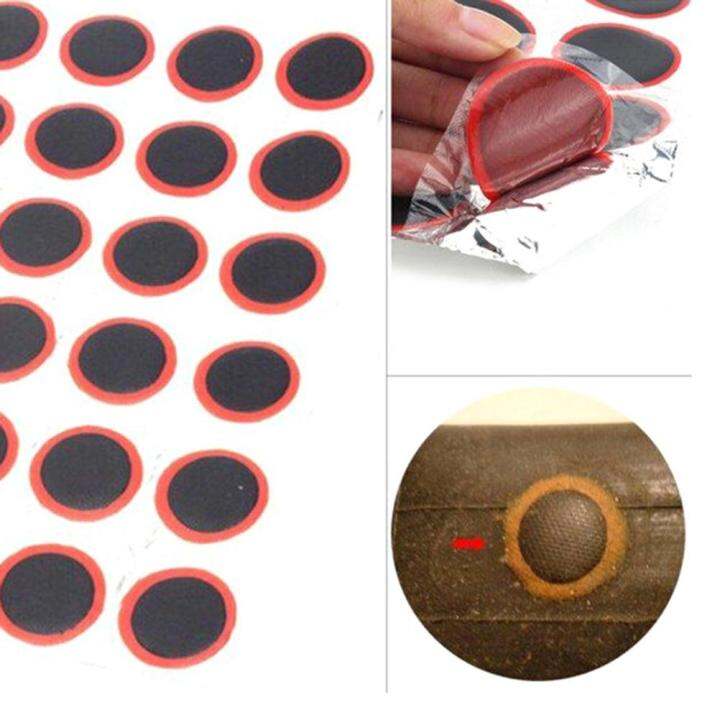 ZHAN Motor Bicycle Bike Tyre Tire Inner Tube Puncture Rubber Patches ...