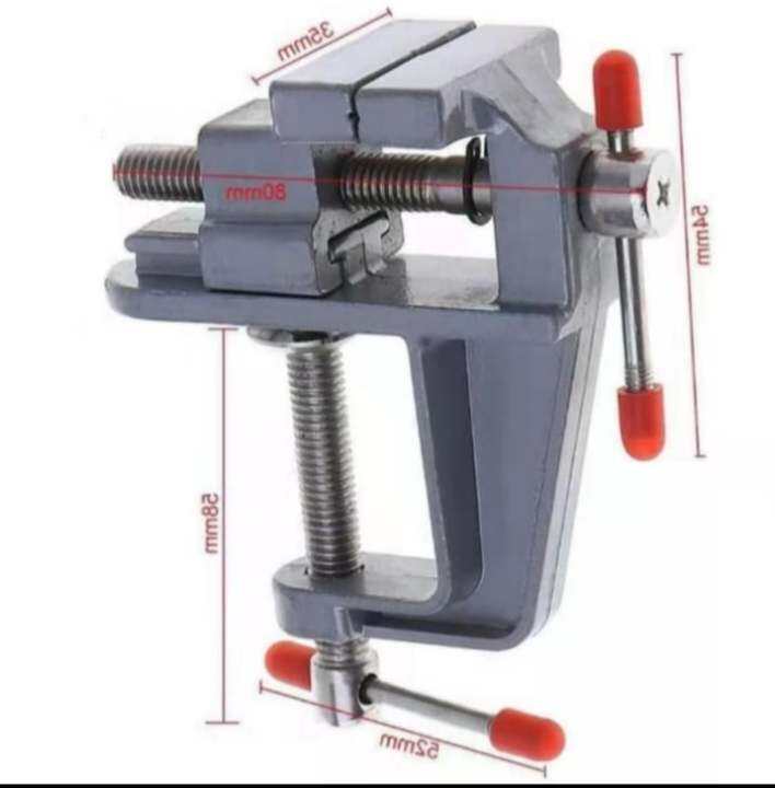 Jaw Bench Clamp Drill Press Vice Clip for Clamping Table Mini Vise ...