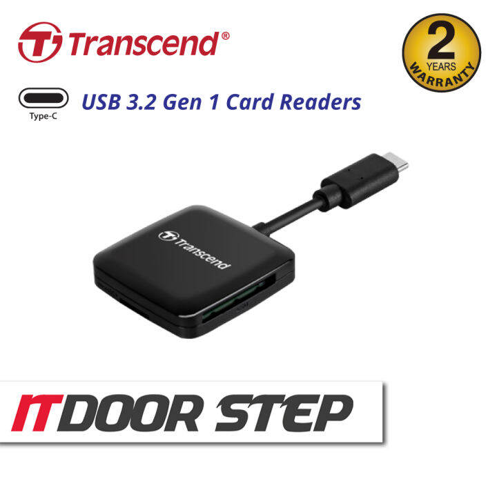 TRANSCEND RDC3 USB 3.2 Gen 1 / 3.1 Gen 1 Card Reader | Lazada