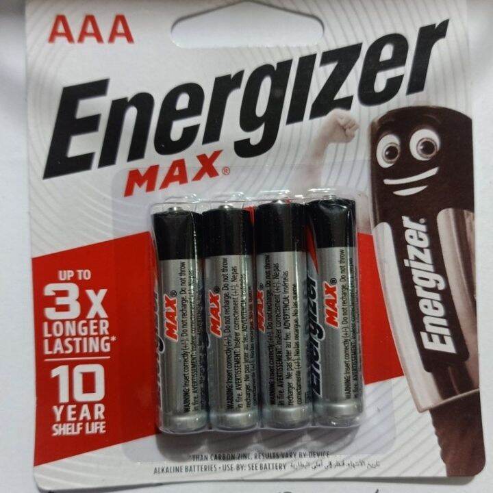 ISI 4 Baterai Energizer Max AAA - A3 1.5V / Battery / Batere / Batre | Lazada Indonesia