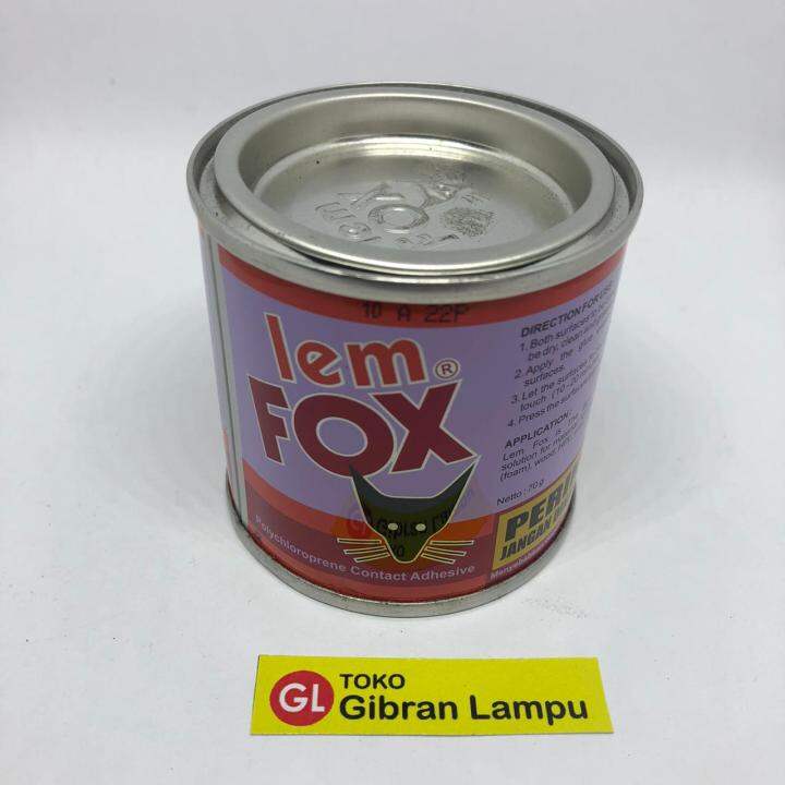Lem Fox Kaleng - Lem Aibon Kuning Sendal Kulit Kayu | Lazada Indonesia