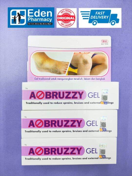 Hoe Abruzzy Gel, A bruzzy A-bruzzy, bruises gel ( 3 x 15g ) ( 3 tubes ...