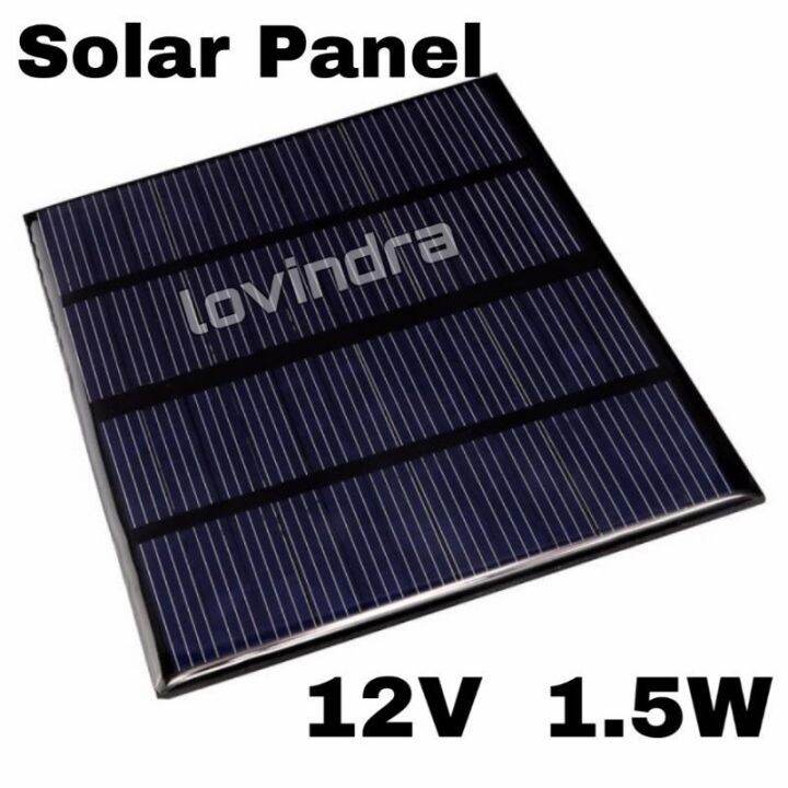 Panel Surya Mini 12V 1.5W Solar Cell | Lazada Indonesia
