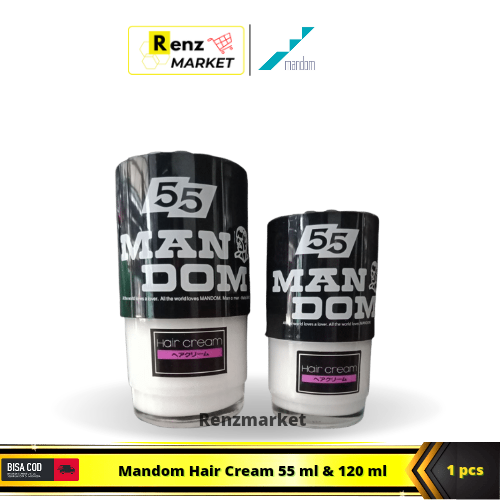 Mandom Hair Cream minyak rambut pria | Lazada Indonesia