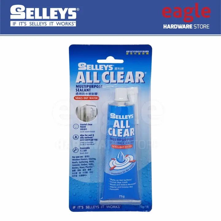 Selleys 75G Tubes All Clear | Lazada