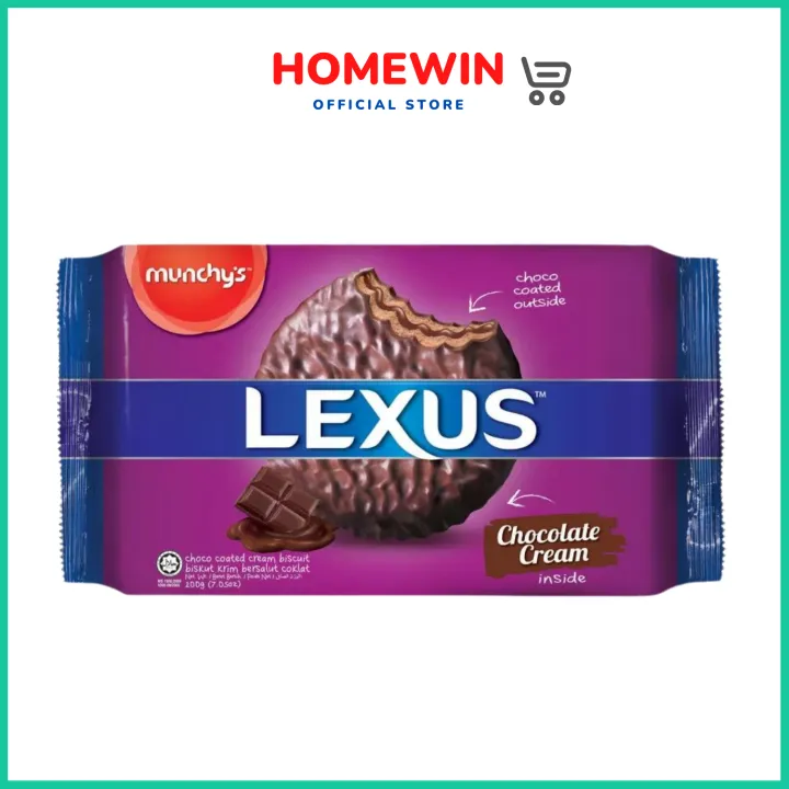 Munchy's Lexus Choco Coated Cream Biscuit (200g) | Lazada