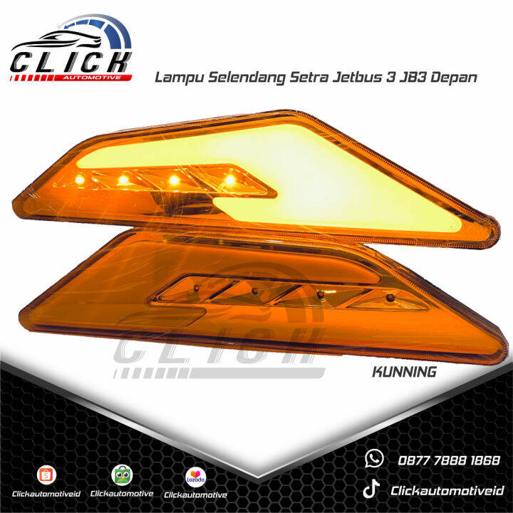 Lampu Selendang Setra Jetbus 3 JB3 Depan / Lampu Selendang Jet Bus 3 ...