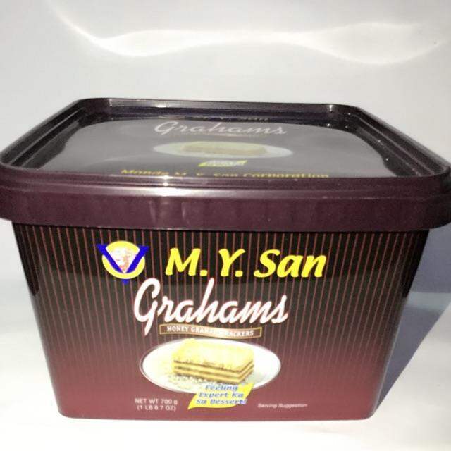heat sell M.Y. SAN GRAHAMS Honey Graham Crackers 700 g | Lazada PH