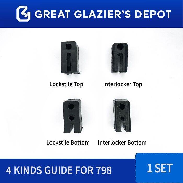 4 Kinds 798 Series End Cap 4 Kinds Lockstile Interlocker Top Bottom ...