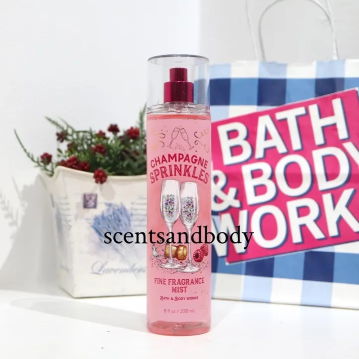 【Tiktok HOT】 COD Bath Body Works Champagne Sprinkles Mist | Lazada PH